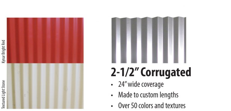 2-1/2" Continuous Corrugated Panel - AB Martin